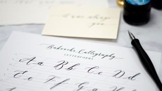 Beginners Guide to Modern Calligraphy | Workshop